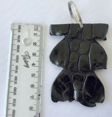 Genuine Crocodile Leather Key Rings for car motorbike house keys exotic ...