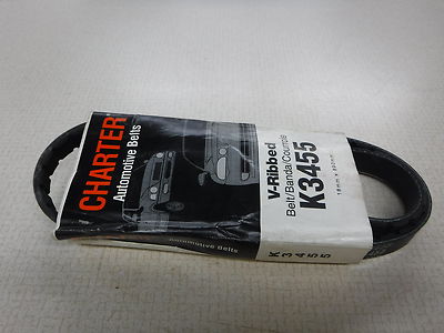 Charter Serpentine Belt K3455 Auto Parts Belts Car Truck Suv | eBay