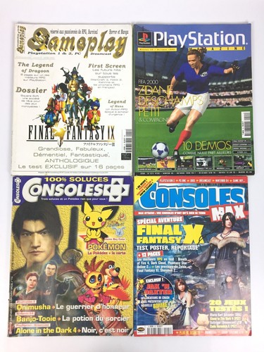 Lot 4 Magazines Revues Jeux Video / Gameplay, Playstation, Console Plus ...