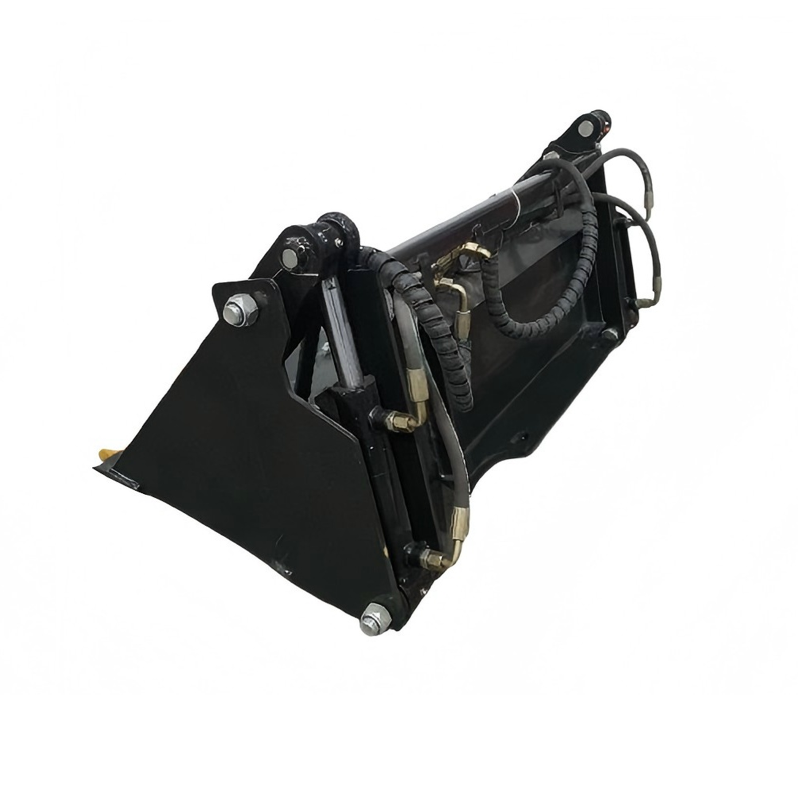 AGT New 4-In-1 Combo Bucket Mini Skid Steer Loader Attachment Heavy ...