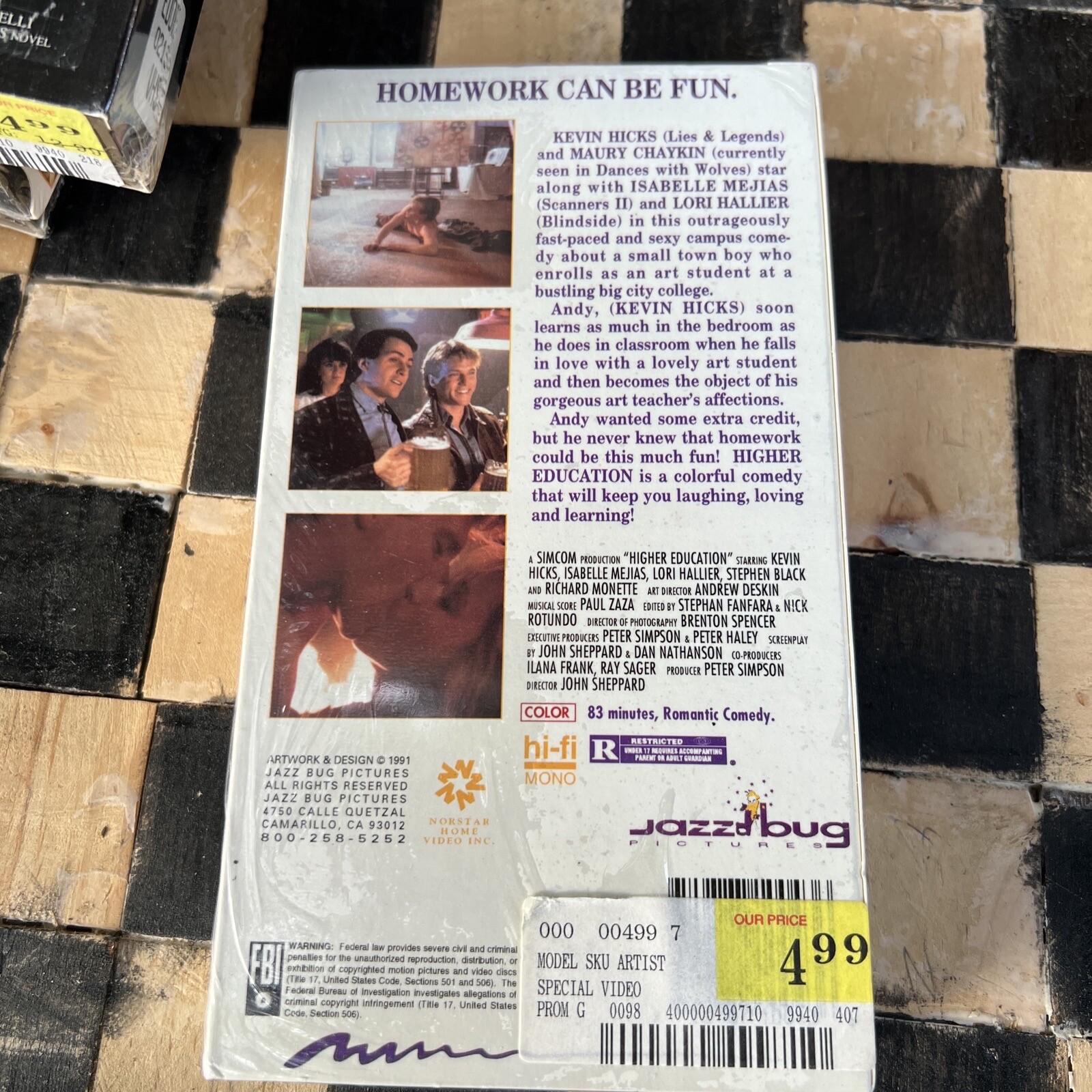 Higher Education (VHS, 1988) Kevin Hicks RARE Sealed 17533702233| eBay