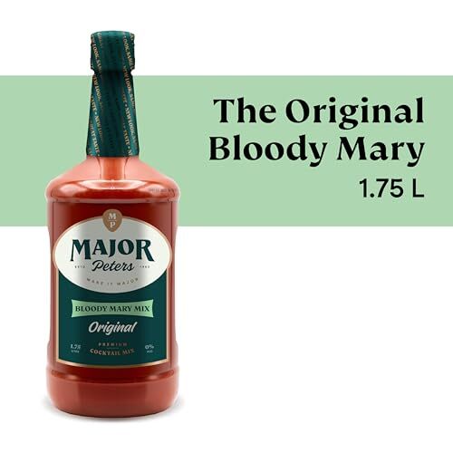 Major Peters' Premium, Full Body Bloody Mary Mix, Only Add Spirits ...