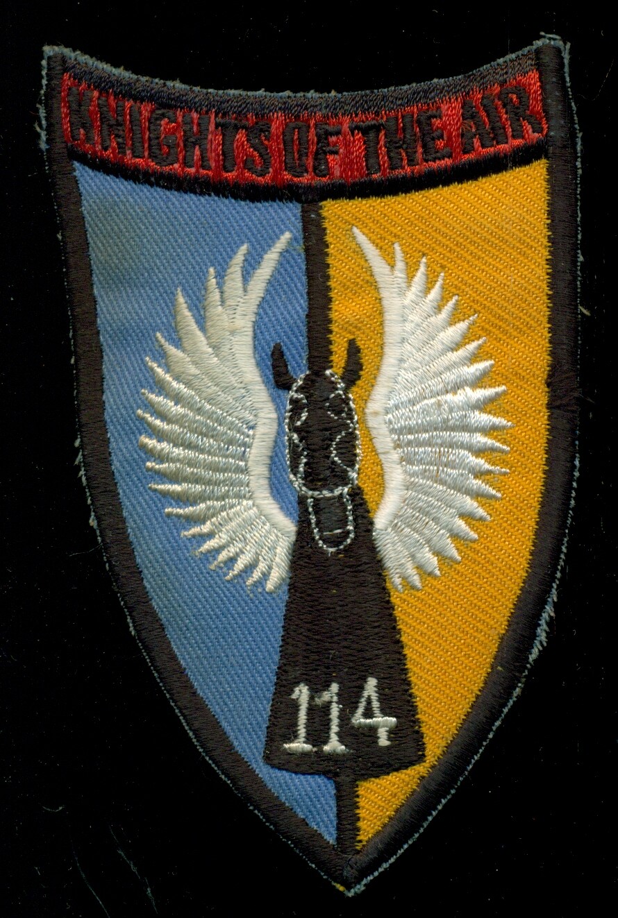 US Army 114th Attack Helicopter Company Knight of The Air Patch Q-5 | eBay