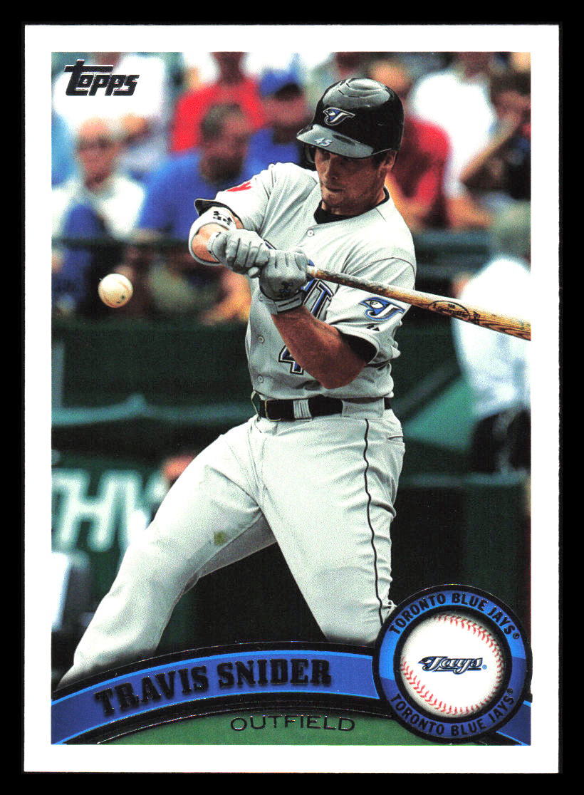 2011 Topps - #382 Travis Snider for sale online | eBay