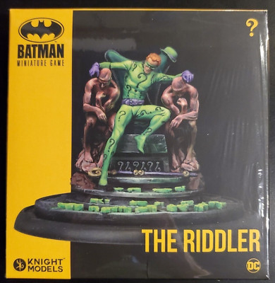 Figurine + Carte Batman miniature DC BMG Game Knight Models - The Riddler | eBay