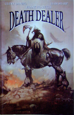 DEATH DEALER #3 DANZIG LIAM SHARP FRAZETTA COVER VEROTIK OOP | eBay