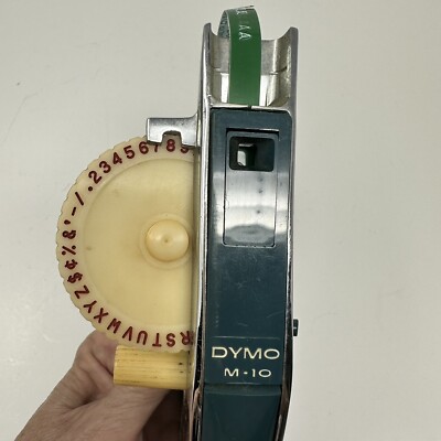 Label Makers - Vintage Chrome Dymo