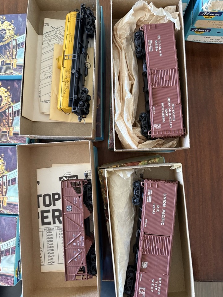 Athearn HO Scale Ready-to-Run Kits Mixed Lot Of 16 In Boxes | eBay