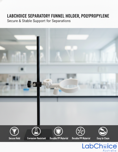 Separatory Funnel Holder Polypropylene PP Clamp Stand Holder for Lab ...
