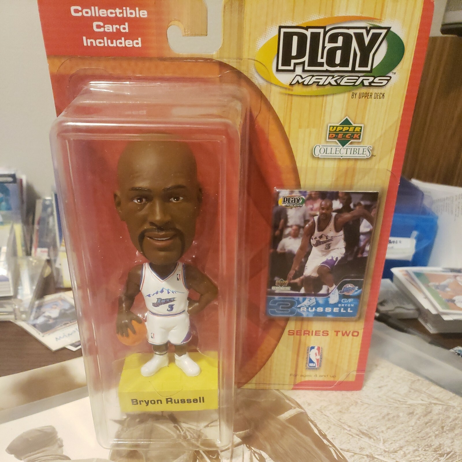 Bryon Russell 2001 Upper Deck Play Makers Bobblehead (Utah Jazz) | eBay