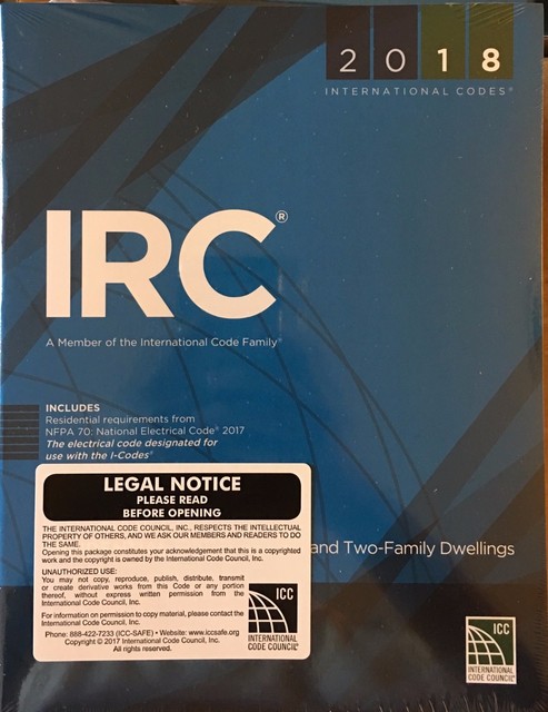 2018 International Residential Code for One- and Two-Family Dwellings ...