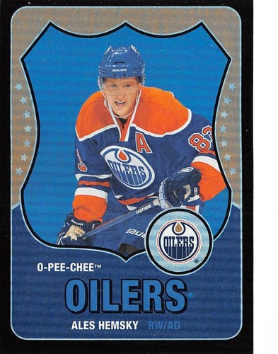 2010-11 O-Pee-Chee - Black Rainbow Retro #99 Ales Hemsky /100 for sale ...