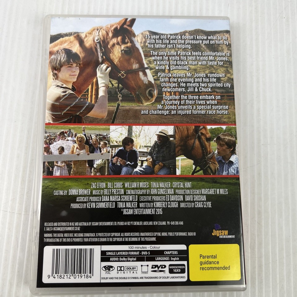 The Derby Stallion (DVD, 2015) - Region 4 - Zac Efron, Bill Cobbs | eBay