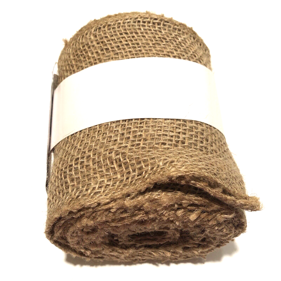 Panacea Decorative Accents Burlap Garland Brown 30FT Autumn Fall Decor ...