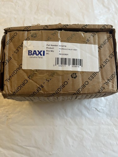 ⭐️GENUINE⭐️ BAXI / POTTERTON - HYDRAULIC INLET ASSEMBLY - 5114710 | eBay UK