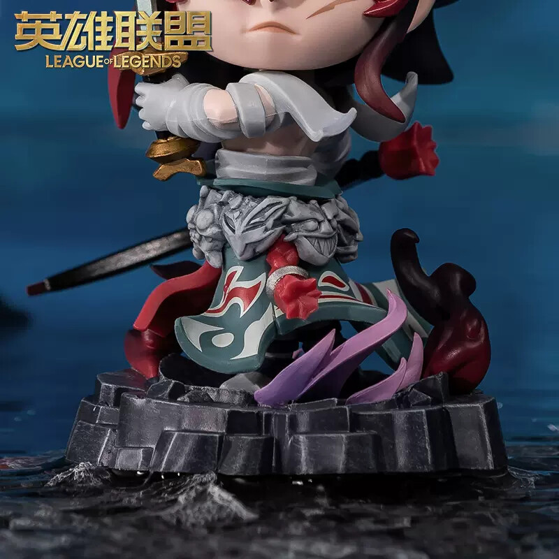 Original League of Legends The Unforgotten Yone PVC Collectibles Figure ...