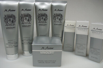 Qty8 M. Asam VINOLIFT Lipopearls neck night lip lines cream LARGE SIZE ...
