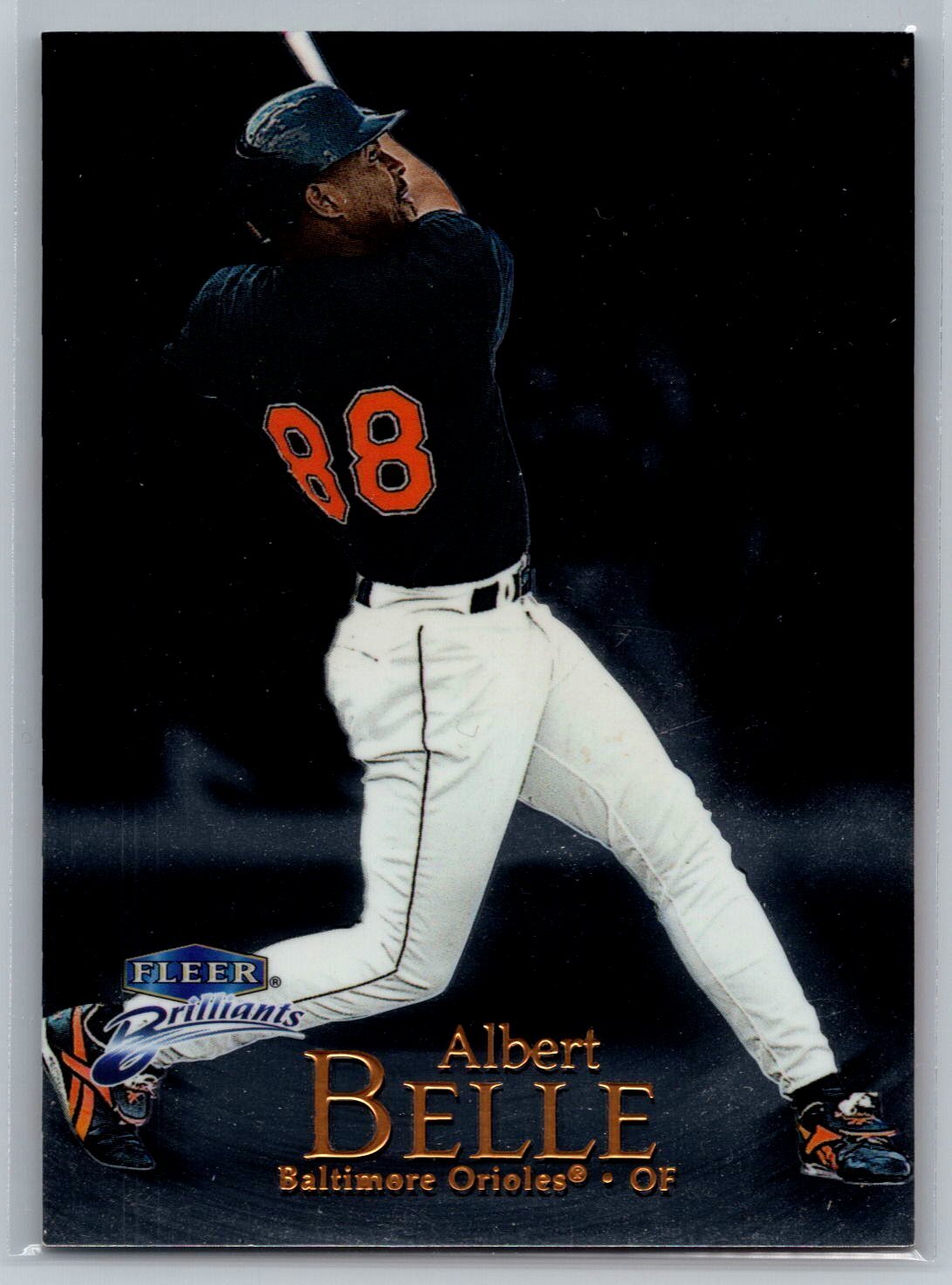 Albert Belle 1999 Fleer Brilliants BASEBALL #107 Baltimore Orioles | eBay