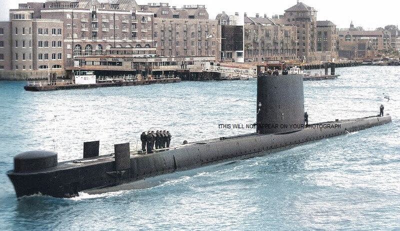 ROYAL NAVY O CLASS SUBMARINES - 13 PHOTOS - HMS OBERON, ONYX, OTTER ...