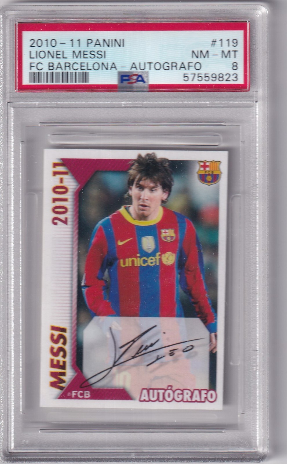 Lionel Messi Autographed Memorabilia | Signed Photo, Jersey ...
