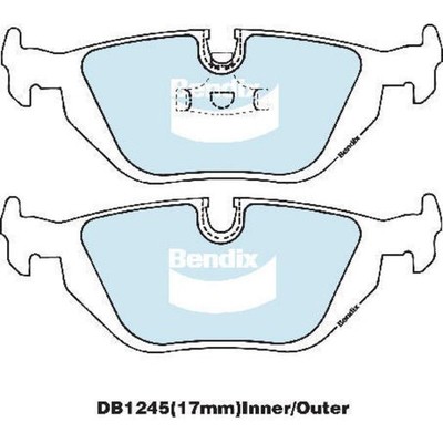 Bendix Ultimate Brake Pad Set Rear DB1245 ULT | eBay