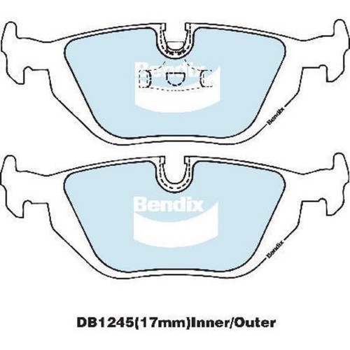 Bendix Ultimate Brake Pad Set Rear DB1245 ULT | eBay
