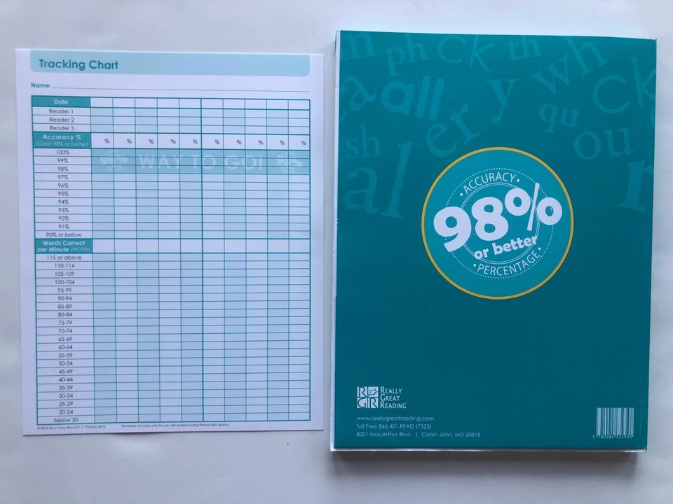 Really Great Reading Phonics Blitz Student Workbook lessons 26-60 ...