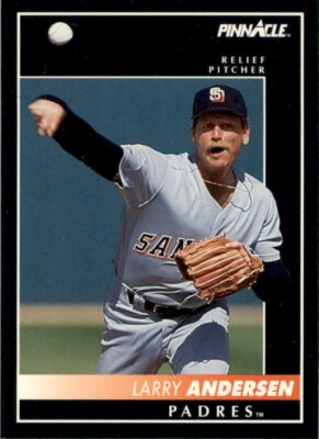 1992 Pinnacle Larry Andersen San Diego Padres #399 Baseball Card | eBay