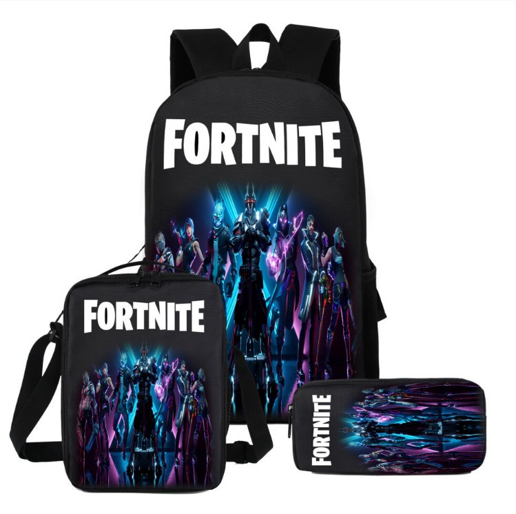 Fortnite Game School Bag Backpack Lunch Bag Pencil Case 3PCS | eBay UK