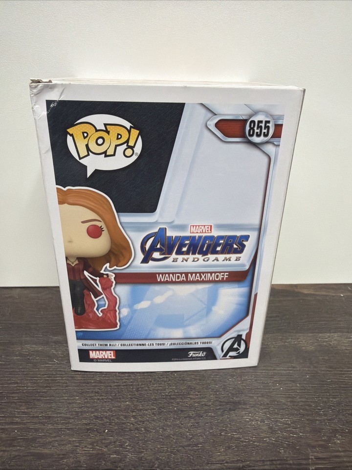 Funko Pop! Vinyl: Marvel - Wanda Maximoff (Glows in the Dark) - Mama ...