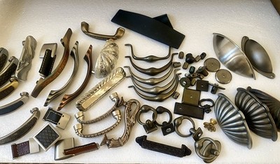 Drawer Pulls - Vintage Cabinet