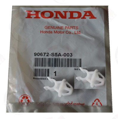 GENUINE Hood Prop Rod Holder Clip (Pack of 2) 90672-S5A-003 for Honda ...