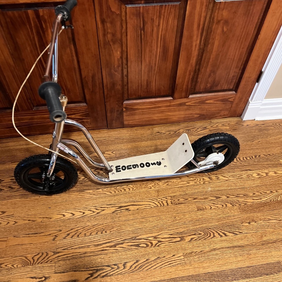 Vtg 1980’s Mongoose BMX Mini-Scoot Chrome Scooter Chrome With Drum ...