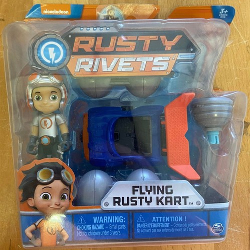 Rusty Rivets – Flying Rusty Kart Build with Rusty Figure Damaged ...