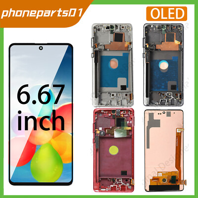 New OLED For Samsung Galaxy Note 10 Lite SM-N770 LCD Display Screen ...