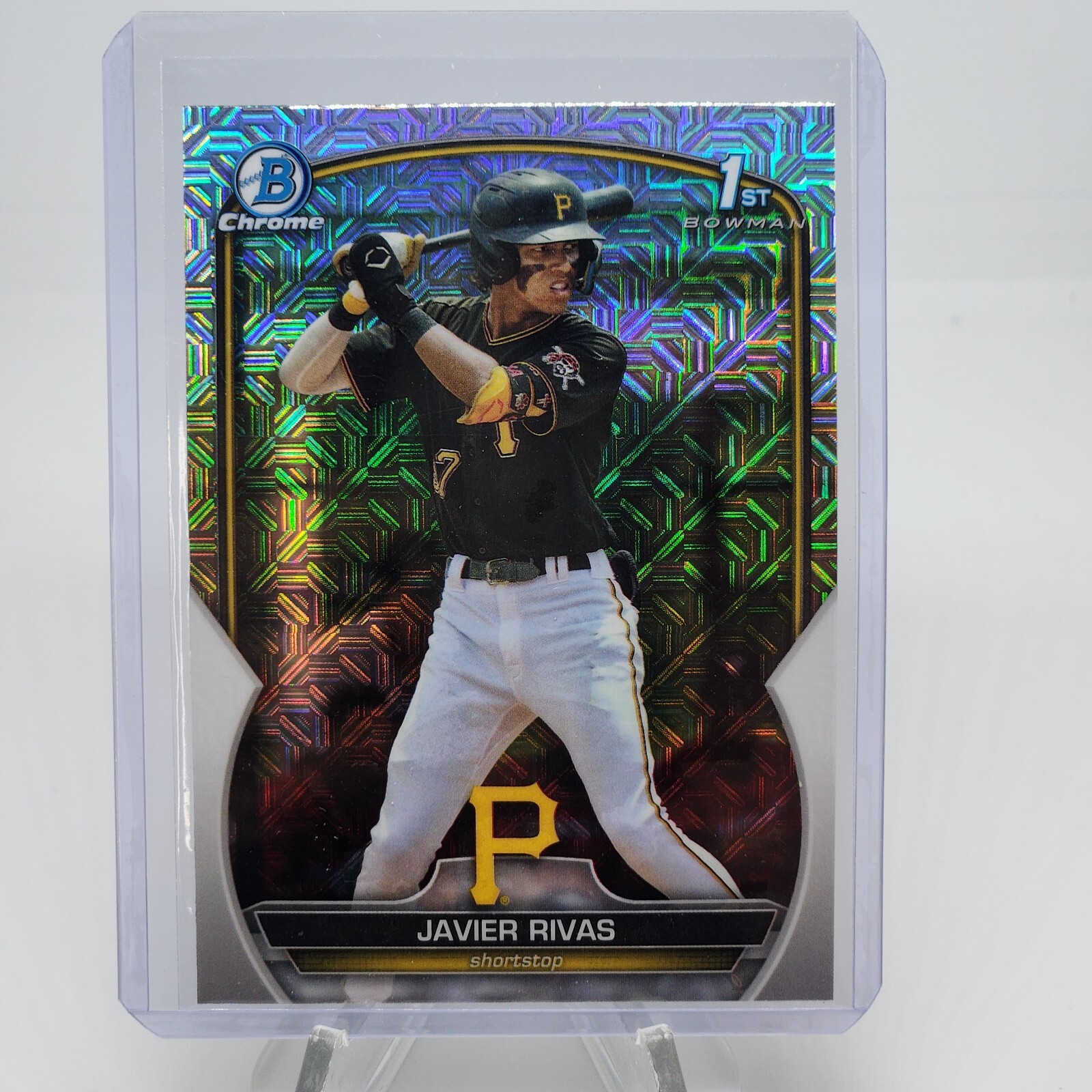 2023 BOWMAN CHROME 1ST MOJO REFRACTOR JAVIER RIVAS BCP-159 Pittsburgh ...