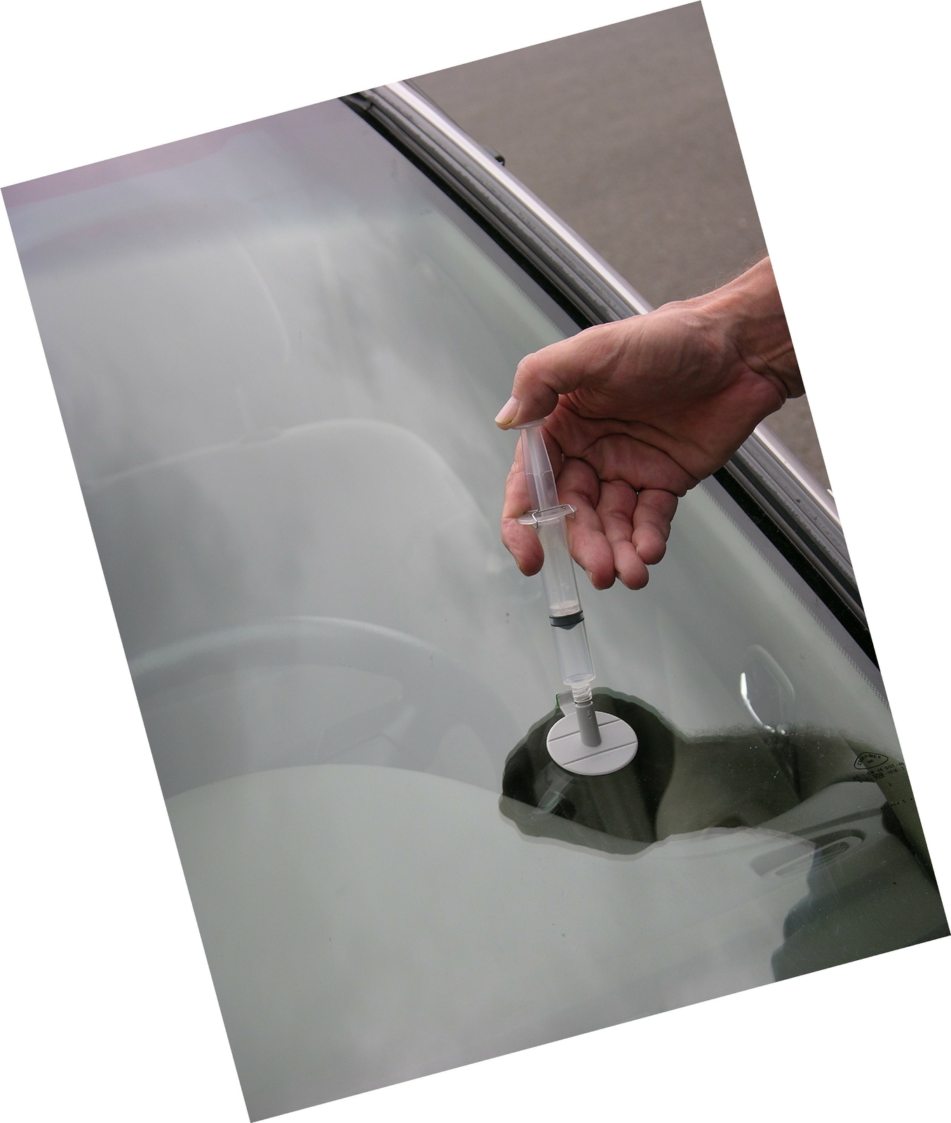 Permatex 16067 Bullseye Windshield Repair Kit, .025 oz. Syringe, .025 ...