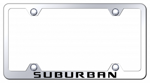 Chevrolet Suburban Laser Etched 50 State Legal License Plate Frame ...