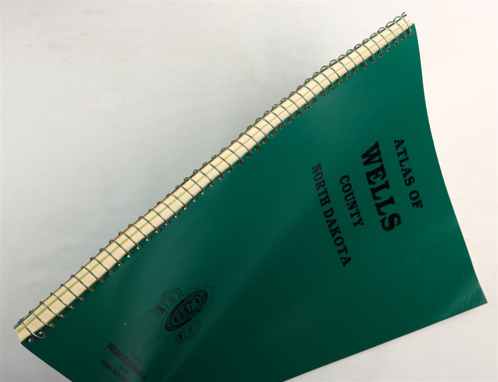 Wells County, North Dakota 1994 Atlas Fessenden Harvey Bowdon Cathay ...