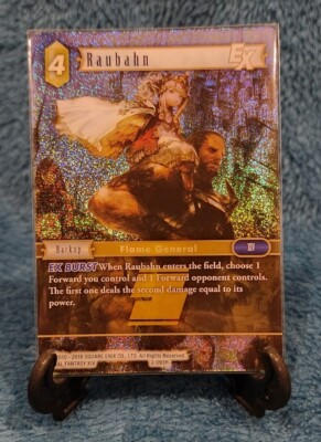 Raubahn EX 2-093H FOIL Final Fantasy TCG NM | eBay Australia