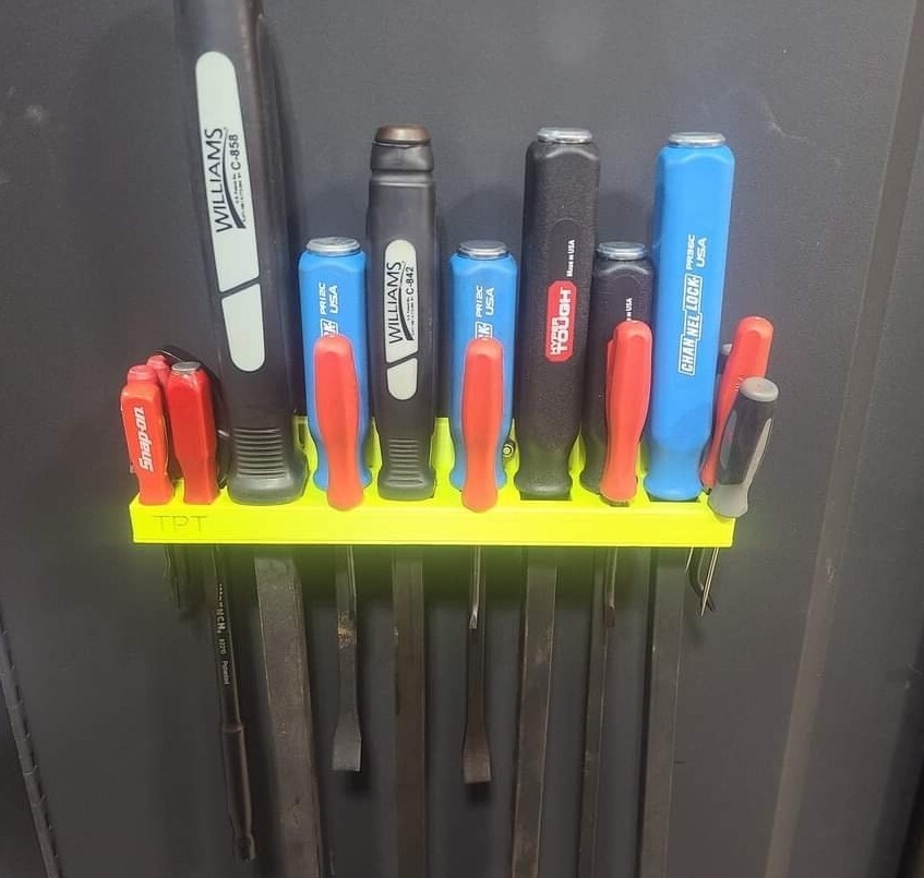 18 hole magnetic pry bar holder | eBay