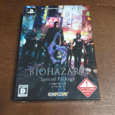 Used BIOHAZARD 6 Special Package PS3 Capcom Sony PlayStation 3 Japan ...