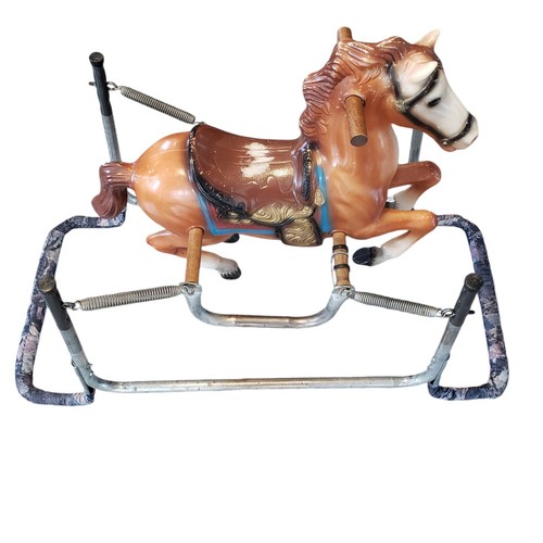 Vintage Spring Rocking Horse 4T - Antique 1950s Preston Manufacturing ...