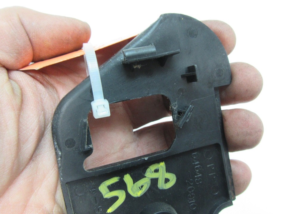 PLASTIC TRIM COVER AROUND GAS TANK DOOR FUEL FILLER RELEASE HANDLE BY ...