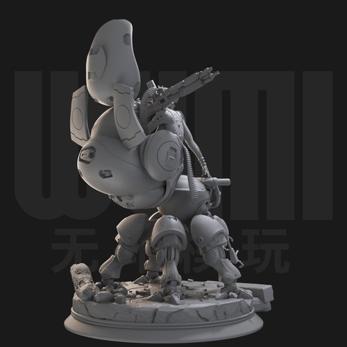 THE GHOST IN THE SHELL Unassembled Unpainted 3D Printing Resin Model ...