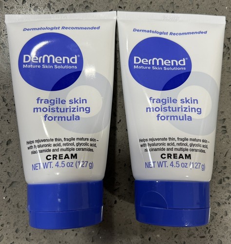 2X DerMend Fragile Skin Moisturizing Formula, 4.5 oz TUBE Cream | eBay