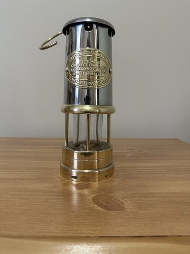 British Coal Mining Lantern Lamp ABERAMAN COLLIERY Made in Wales U.K | eBay
