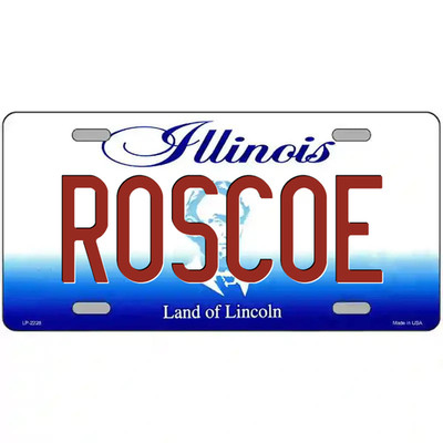 Roscoe Illinois Metal Sign | eBay