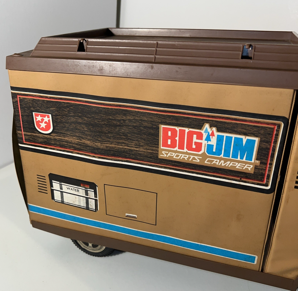 1972 Mattel Big Jim Sports Camper Jim Cycle Clothing Camping Sports ...