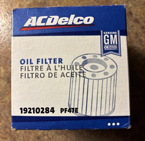 AC Delco Oil Filter Part Number - 19210284 | eBay
